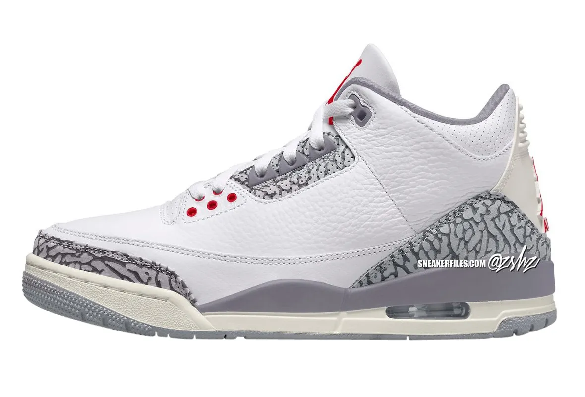 Air Jordan 3 Cement Grey | Fecha, Precio y más!